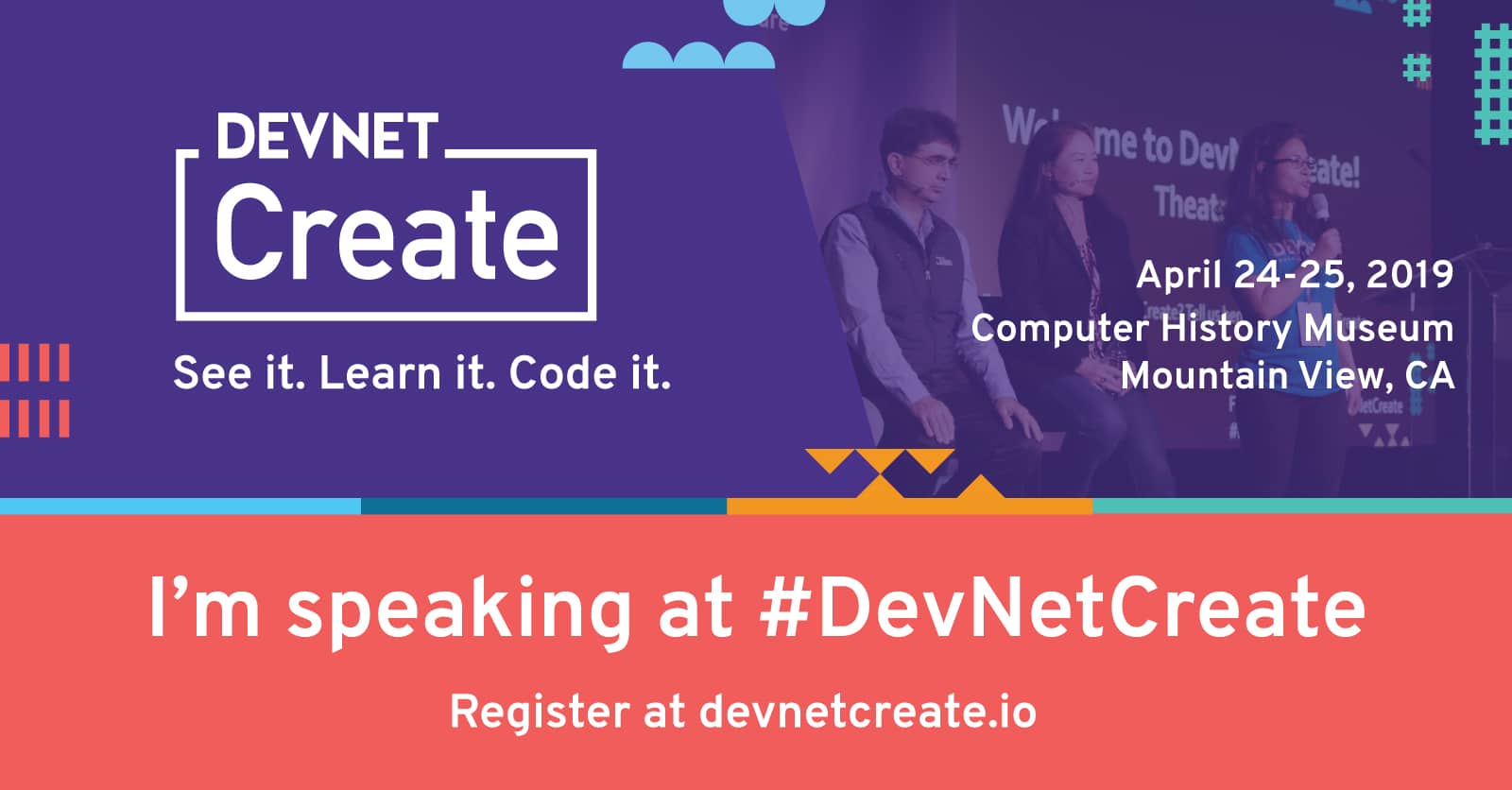 NetBeez Presents at Cisco DevNet Create 2019